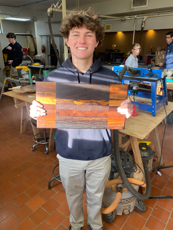 Woodworking Projects From Fall Semester - 12/12/25 - Pensacola Catholic ...